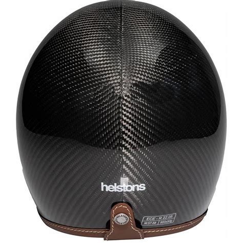 Casque Naked Helstons Carbone Brillant Maxxess Fr Casque Jet