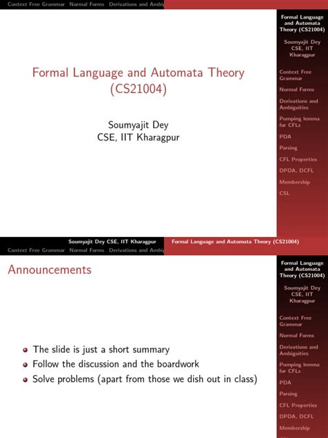 cfg pda pdf metalogic theoretical computer science