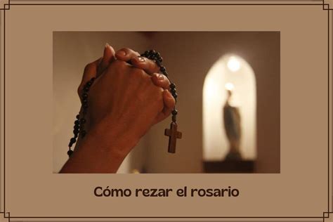 Revisi N Redondear A La Baja Cargando El Santo Rosario Para Imprimir