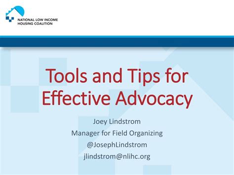 Ppt Tools And Tips For Effective Advocacy Powerpoint Presentation