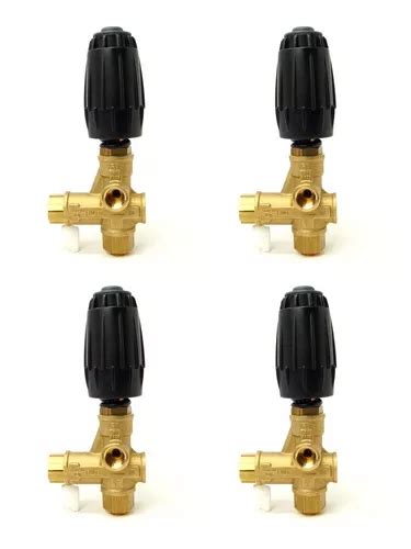 Hidrolavadora Industrial Regulador De Presion Bypass X4 Pzas