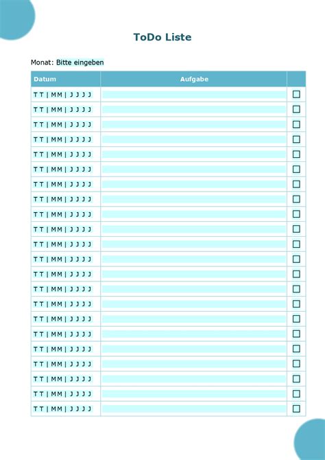 Vorlage Einer To Do Liste Onlyoffice