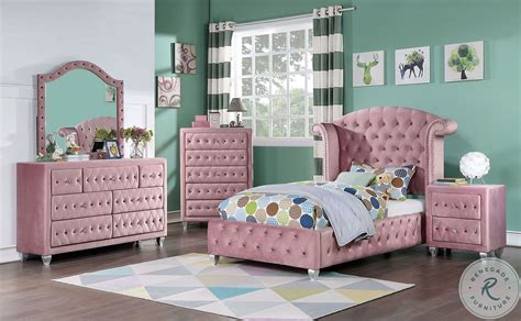 Zohar Pink Chest From Furniture Of America Coleman Furniture