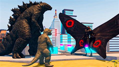 Minilla Vs Mothman Godzilla S Revenge Roblox Kaiju Universe Youtube