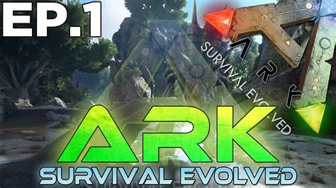 Chased By Dinosaurs ARK Survival Evolved Ep 1 YouTube