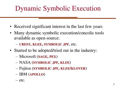 ppt dynamic symbolic execution powerpoint presentation free download id 4857468