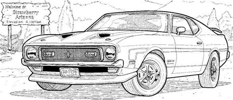 12 Localement Coloriage Mustang Collection COLORIAGE