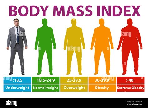 Concept Of The BMI Body Mass Index Stock Photo Alamy