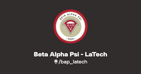 Beta Alpha Psi Latech Instagram Linktree