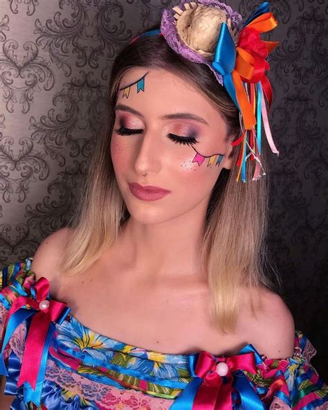 Maquiagem festa junina 30 inspirações e como fazer a sua Maquiagem