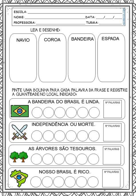 Atividades De Independencia Do Brasil 2013