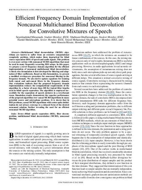 pdf efficient frequency domain implementation of block lms cma fractionally spaced