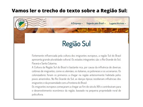 Cultura No Brasil A Regi O Sul Planos De Aula Ano Geografia 118944