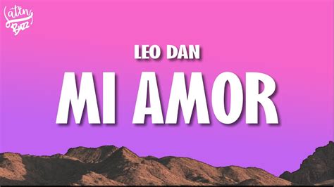Leo Dan Cómo Te Extraño Mi Amor Letra Lyrics YouTube