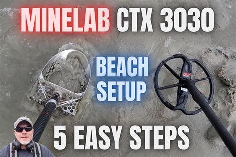 How To Setup The CTX 3030 For The Beach Mental Metal Detecting