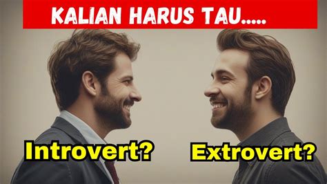 Apa Itu Introvert Dan Extrovert YouTube