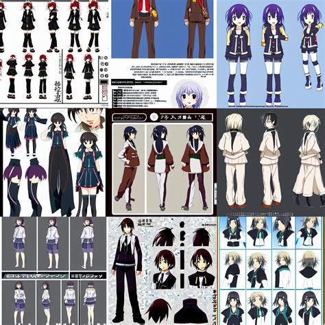 Discover More Than 69 Anime Character Reference Sheet Best In Cdgdbentre