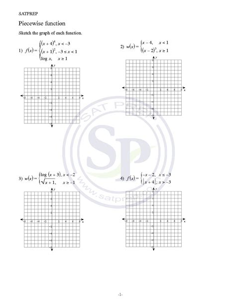 35 piecewise functions practice worksheet with answers support worksheet