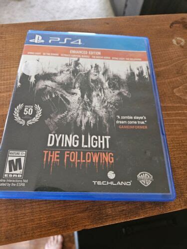Dying Light The Following Enhanced Edition Sony PS4 PlayStation 4 EBay