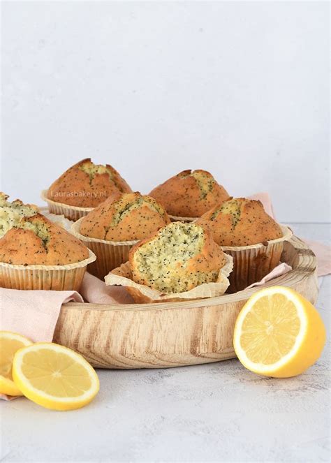Citroen Maanzaad Muffins Laura S Bakery Rezept