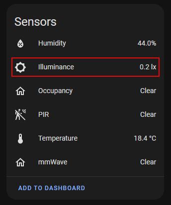 Home Assistant Entities Everything Presence One Documentation