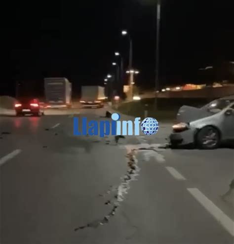 Aksident i rëndë mes disa veturave në Podujevë Video