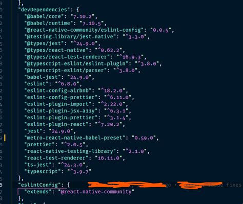 React Native Unexpected Token Expected A Or A After A