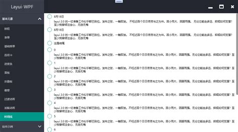 github layui wpf team layui wpf 这是一个wpf版的layui前端ui样式库