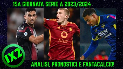 Serie A A Giornata Analisi Pronostici E Fantacalcio