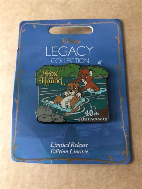 DISNEY STORE FOX And The Hound 40Th Anniversary Limited Edition Legacy