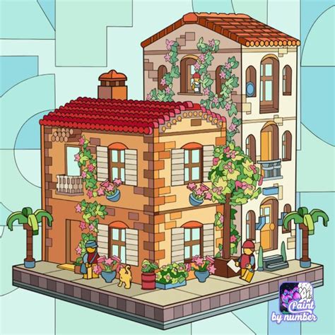 The Simpsons House Is Made Out Of Paper And Has Flowers Growing On It S
