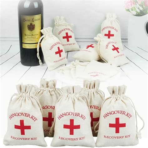 Sacs De Support De Faveur De Mariage Pour Invit S Kit De Gueule De Bois