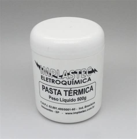 Pasta Térmica de Silicone Branca Implastec MRE Ferramentas