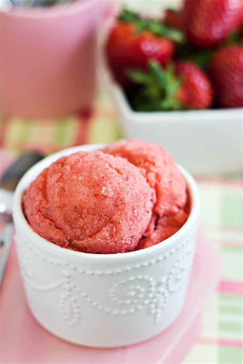 Easy Strawberry Sorbet Recipe Without An Ice Cream Maker Home
