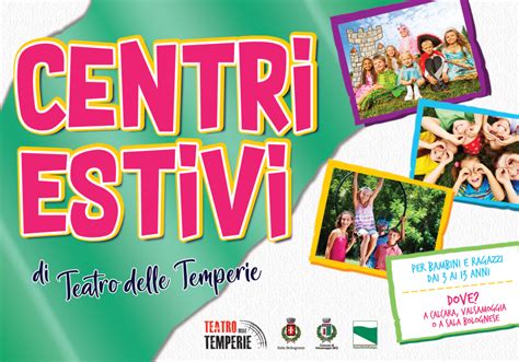 CENTRI ESTIVI 2023 Teatro Delle Temperie