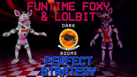 How To Beat FNaF VR Funtime Foxy Lolbit Dark Rooms Walkthrough