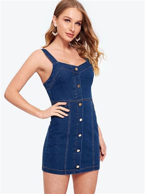 15 Beautiful Design For Casual Denim Dress That You Must Try In This