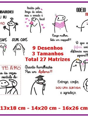 13x16 Cm Matriz Flork Meme Cerveja Agulha Feliz Matrizes Compre
