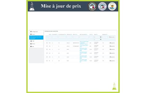 Import Mise à jour de prix en masse CSV