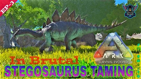 Hindi How To Tame Stegosaurus In Ark Mobile How To Play And Tame