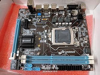 Amazon In Buy Consistent Ddr Motherboard Cmb H With Nvme Slot