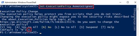 Fix Running Scripts Is Disabled On This System In PowerShell On