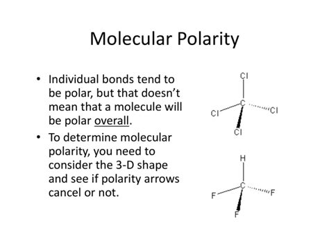 Molecular Polarity