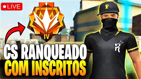 FREE FIRE AO VIVO JOGANDO INSCRITOS RUMO AO DESAFIANTE