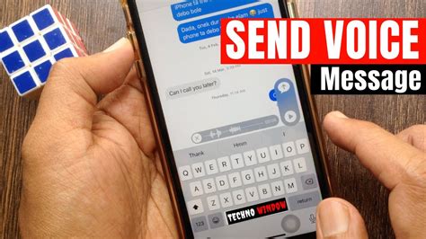 How To Send A Voice Recording From Text Message On Iphone Youtube