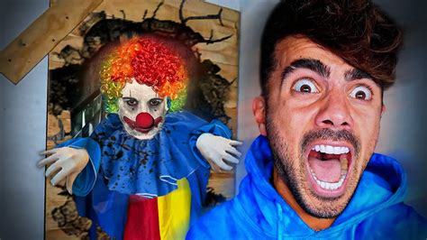 EL PAYASO ALFA ENTRÓ A LA CASA de FEDE VIGEVANI por LA HABITACIÓN