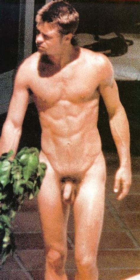Fotos De Brad Pitt Nu Mostrando O P Nis Homens Pelados Br