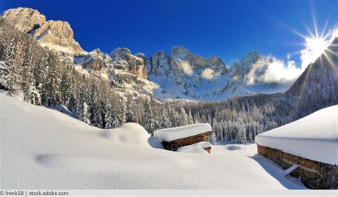Afan Reisen Winter In Den Dolomiten