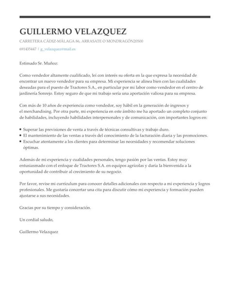 Carta De Presentacion Cv