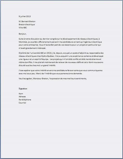 Lettre de motivation ingénieur btp laboite cv fr
